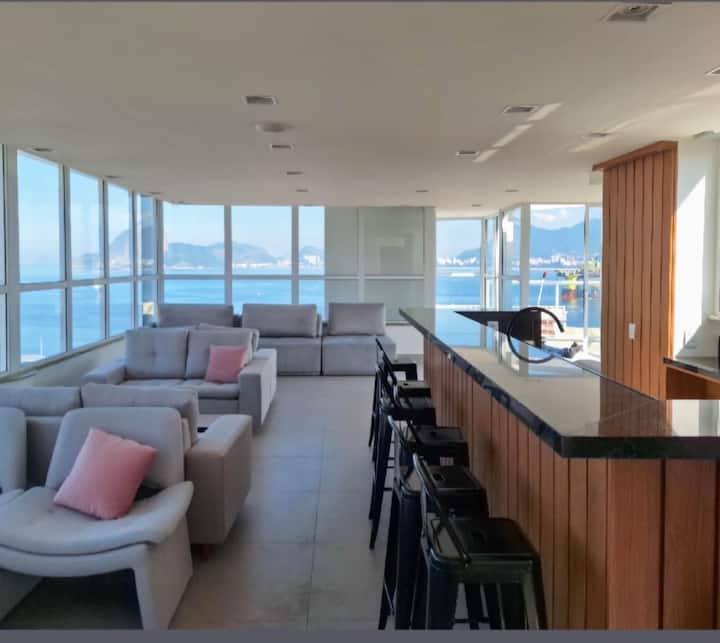 Studio Elegante Com Rooftop E Estrutura Completa. - Niterói