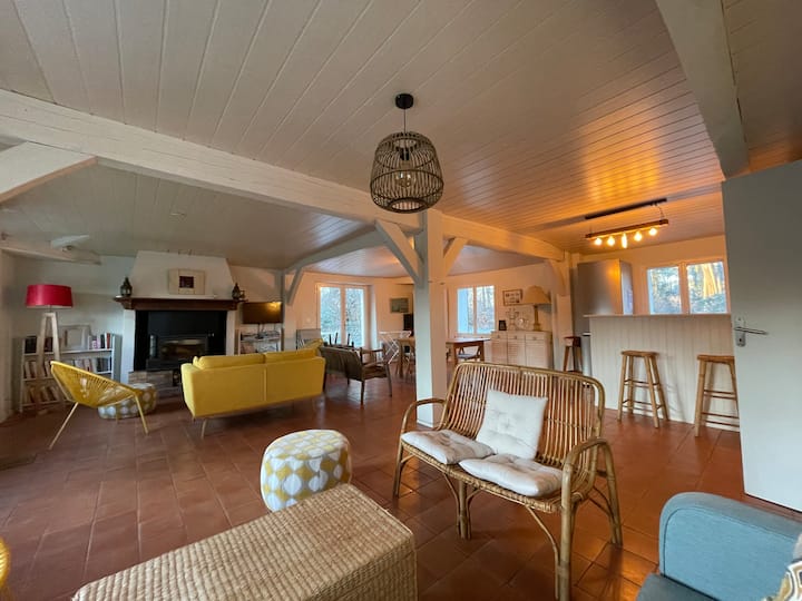 Bassin D'arcachon Sur 1 Hectare Entièrement Rénové - Le Teich