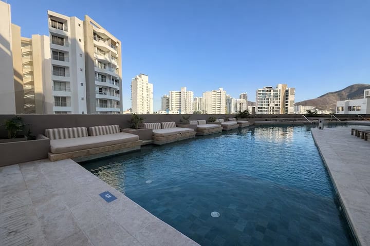 Loft De Lujo Con Jacuzzi Y Vista A Las Montańas - Santa Marta