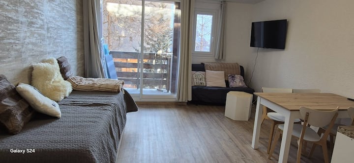 Studio 6 Personnes Pied Des Pistes Orcieres - Orcières Merlette