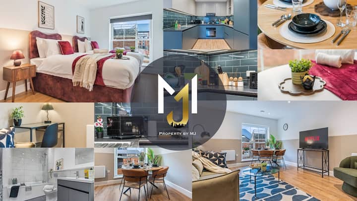 'Meridian Way' 1-bed Premium Executive Apt (F7) - Reading