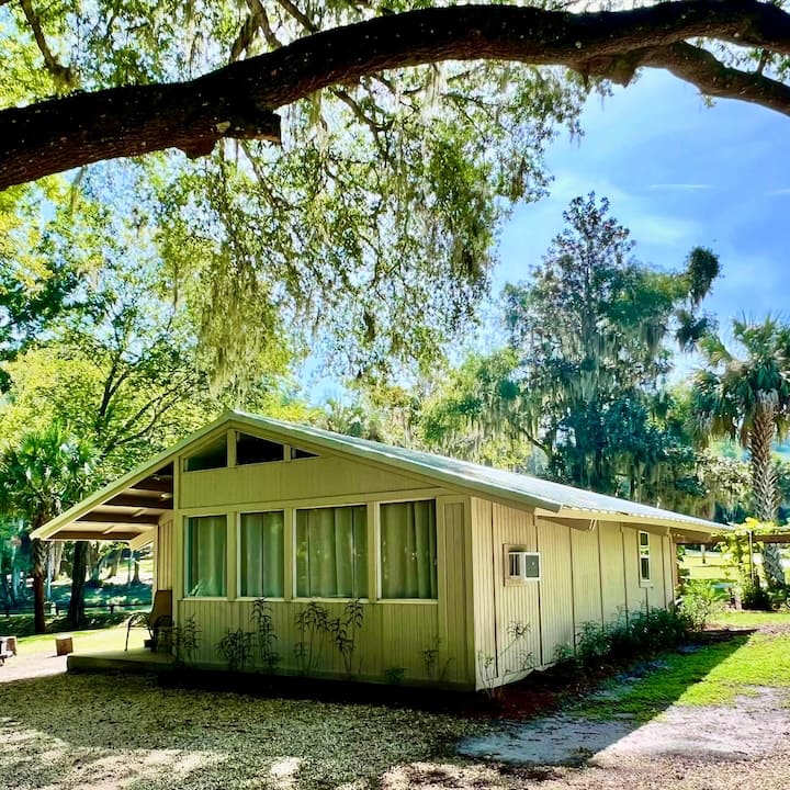 St. Johns River Cabin - Pet Friendly - Welaka State Forest, Crescent City