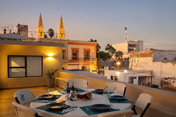 Depto. 2br Con Terrazas A Pasos De Plaza Machado - Mexique