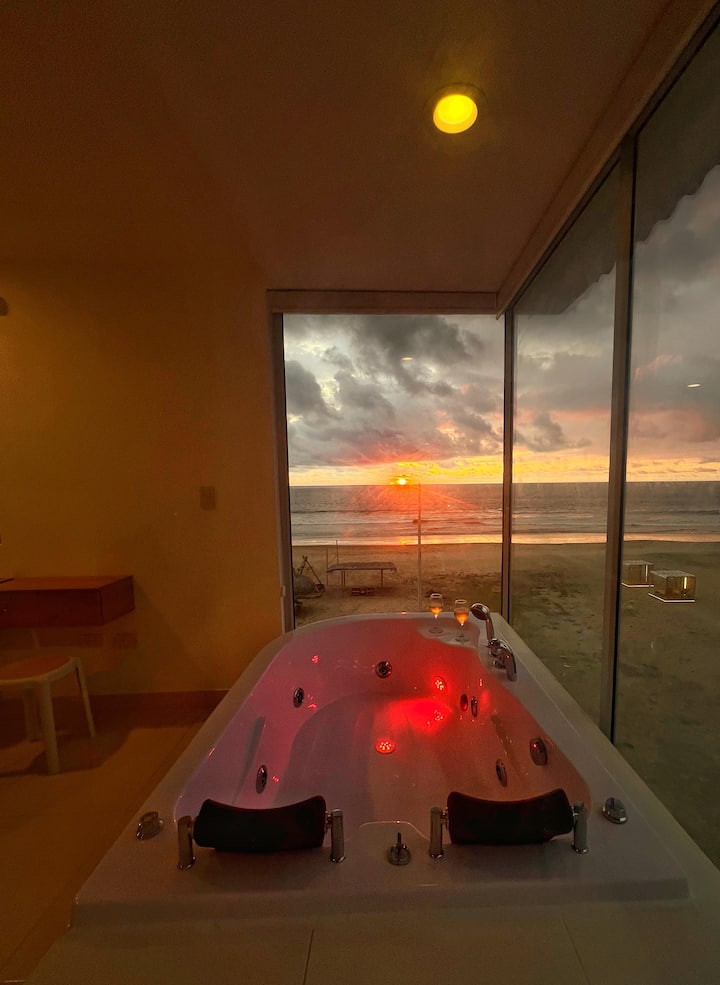 Suite/jacuzzi Privado Frente Al Mar, Tercer Piso - Montanita