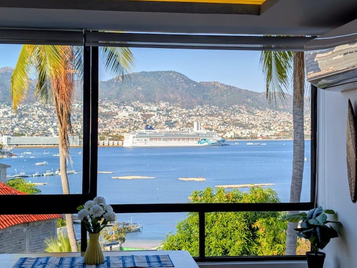Soft Loft Con Albercas Vista A La Bahía En Caleta - Mexico