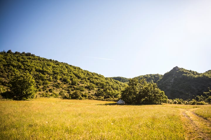 Domaine De La Done- Tente Glamping Thym - Montbrun-les-Bains