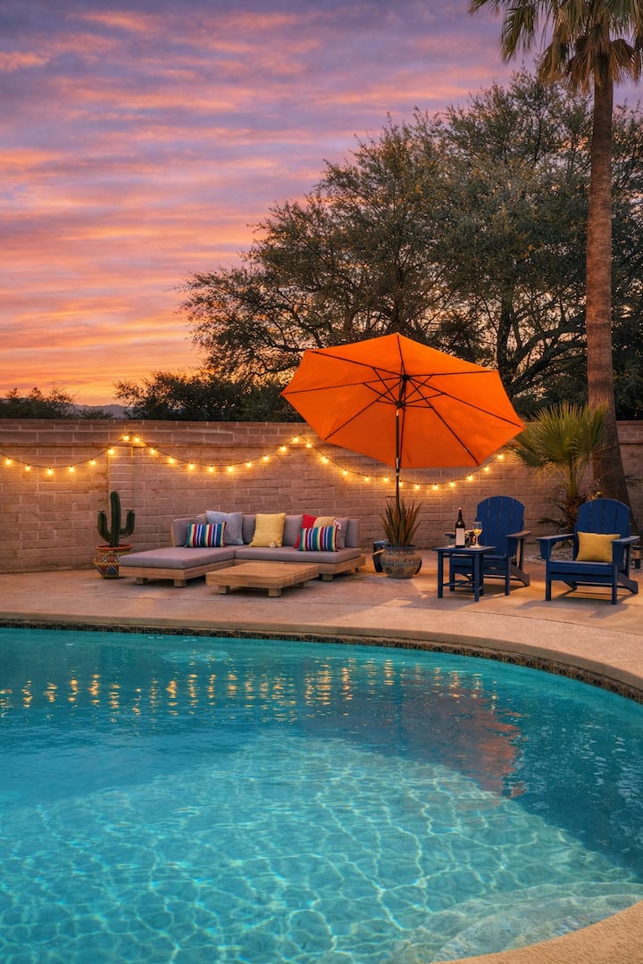 El Jay | Upscale Designer Home W/ Pool | Sleeps 9 - Tucson, AZ