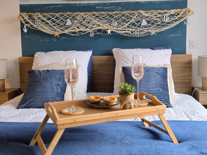 "Studio Bleu"- Terrasse, Piscine, Parking - Éguilles