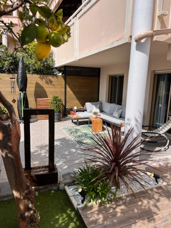 Superbe Appartement Au Calme, Terrasse, Piscine - Nice