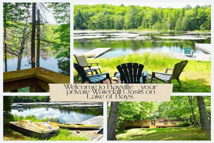 Lake Of Bays Muskoka Room | Dock, Kayak, Waterfall - Huntsville