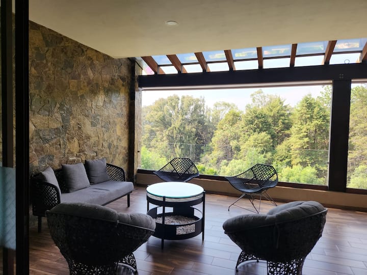 Departamento Con Espectacular Vista Al Bosque - Mexico