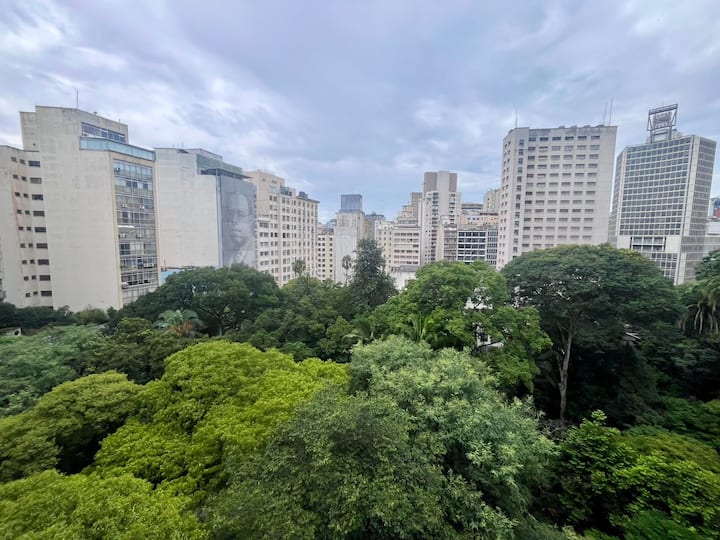 Apart For 4 People•downtown•subway•air Conditionin - São Paulo
