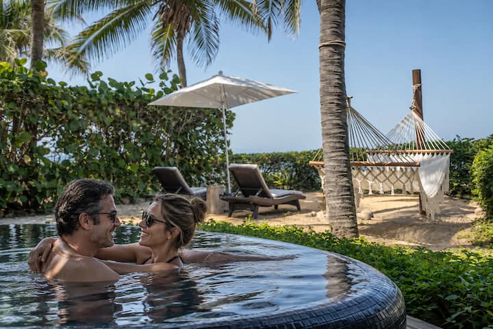Playa Y Jacuzzi Privados| Romantic Suite| Kingsize - Playa Blanca, Mexico