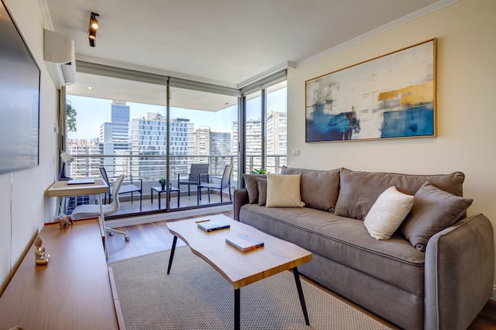 Mejor Vista Hacia La Cordillera Y Providencia - Chile