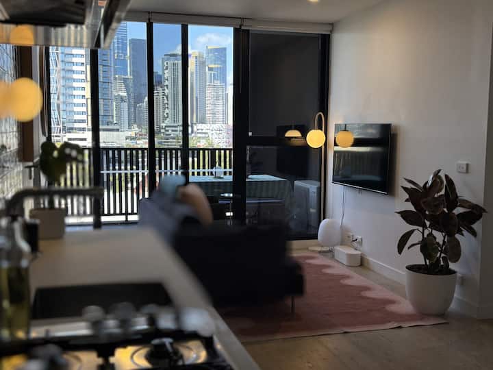 Night Fall, South Melbourne - Williamstown