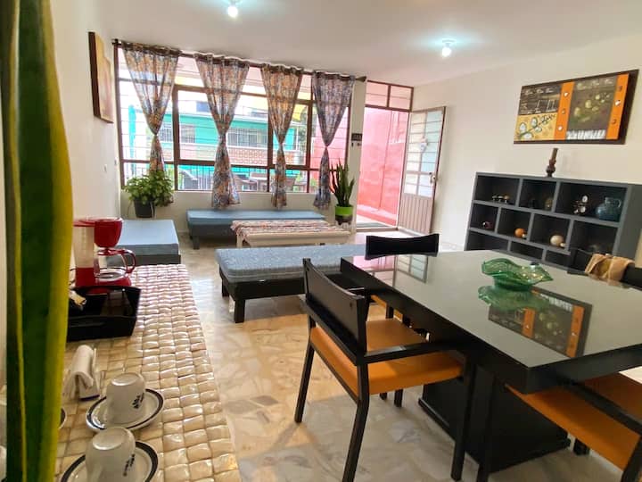 Depa Céntrico: 2 Recámaras Cómodo Con Terraza - Xalapa