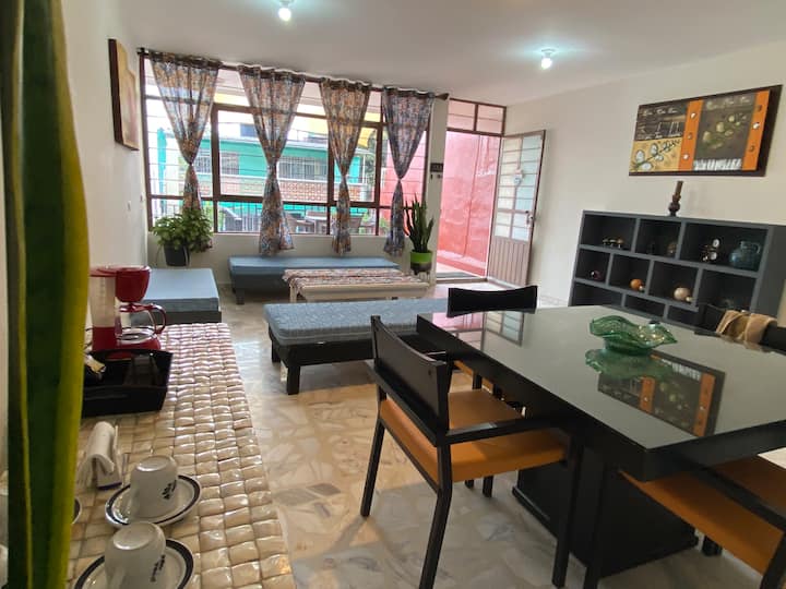 Departamento Céntrico Con Terraza - Xalapa