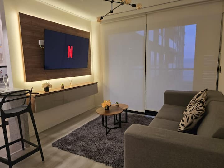 Departamento Con Vista Al Mar 01br Elegante - Pérou