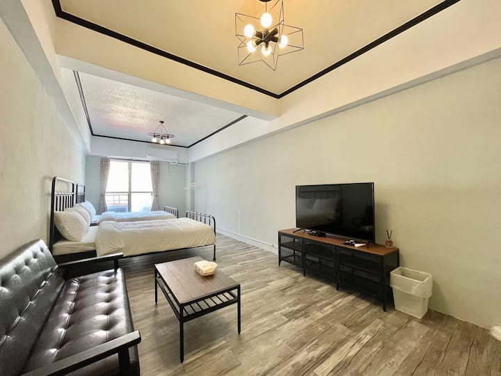 【比亞希茲】恆春近南灣、質感工業風大空間四人房 - 헝춘 진