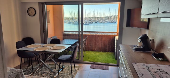 Superbe Vue Mer Rénovée, Parking, Clim, Piscine - Agde