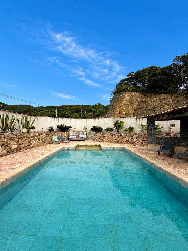 Maison Avec Piscine Privée - Hauteurs De Propriano - Propriano