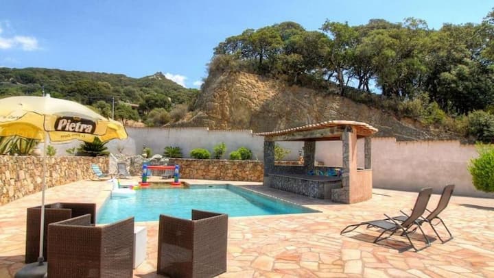 Maison Avec Piscine Privée - Hauteurs De Propriano - Propriano