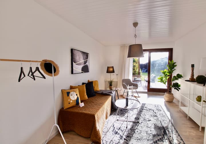 Cozy Studio With Private Bathroom And Terrasse - Hilden