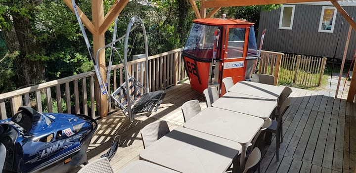 Le Grand Refuge: Hébergement Insolite 12 Personnes - Saint-Michel-Chef-Chef