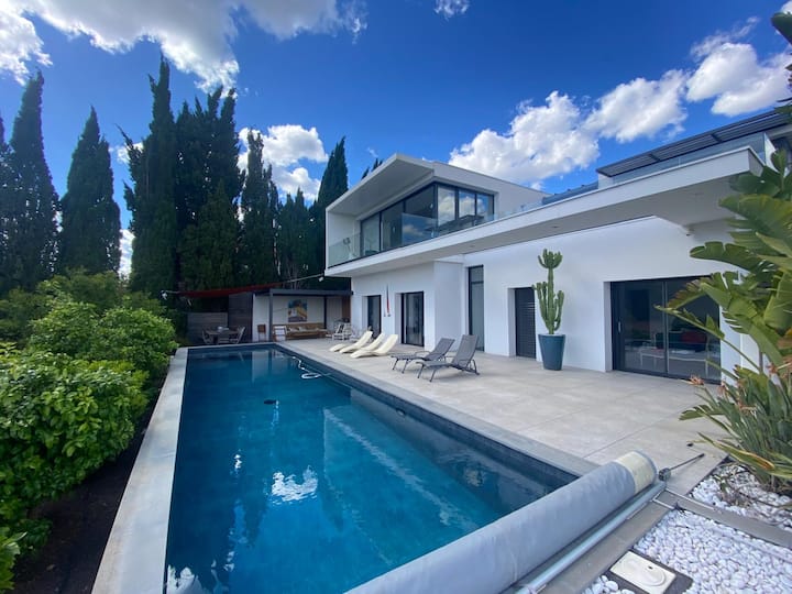 Maison Moderne Vue Mer, Piscine, 500m De La Mer - Bandol