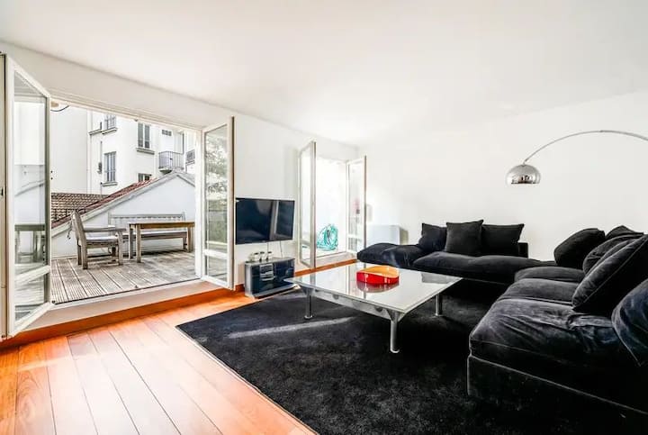 Bright Top-floor Duplex With Terrace - Neuilly-sur-Seine