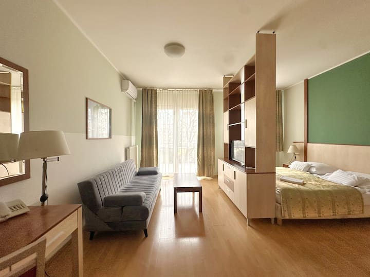 Bright Studio With Balcony In Budapest - Available - Budapest