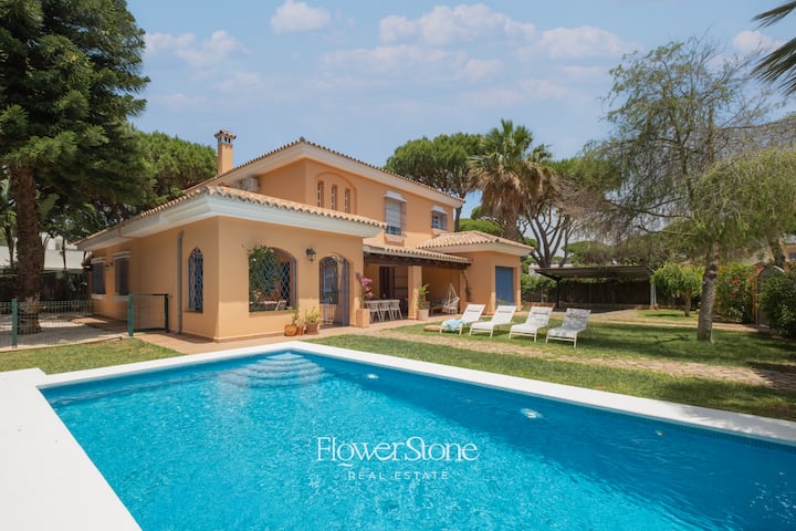 Villa Luxemburgo Avec Piscine Privée Roche, Cadix - Conil de la Frontera