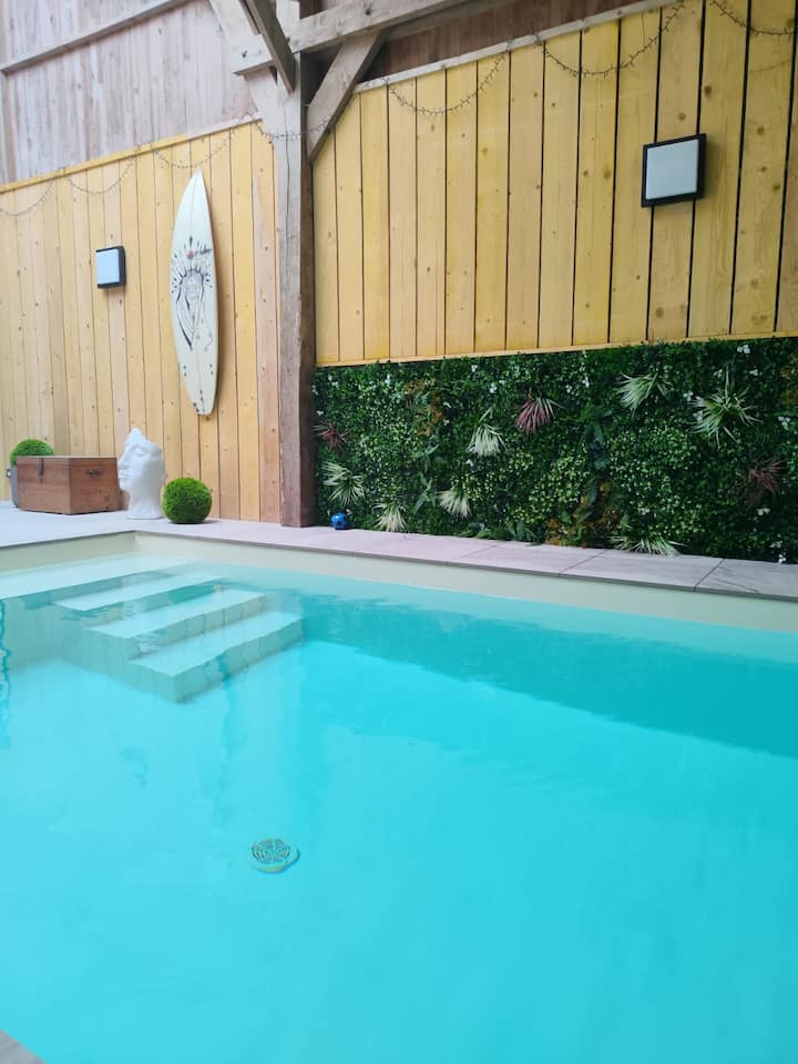 Villa 10 à 12 Personnes - Piscine & Sauna Privés - Cléder