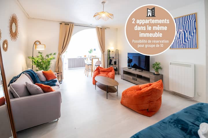 Parking Gratuit - Netflix - Centre Ville - 44m² - Le Parc du Petit Prince