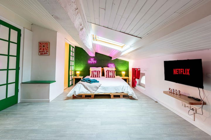 T2 Climatisé · Parking Gratuit · Proche Aude - Carcassonne