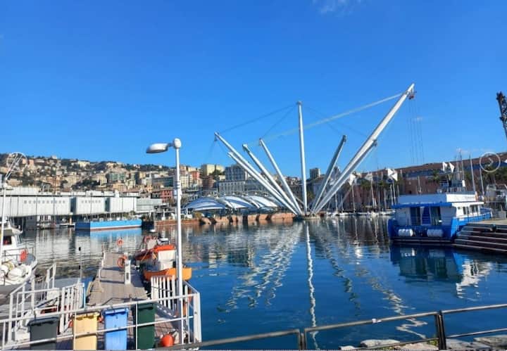 Apt. Bigo / Genoa Aquarium, 6 Guests, Wi-fi - Genova