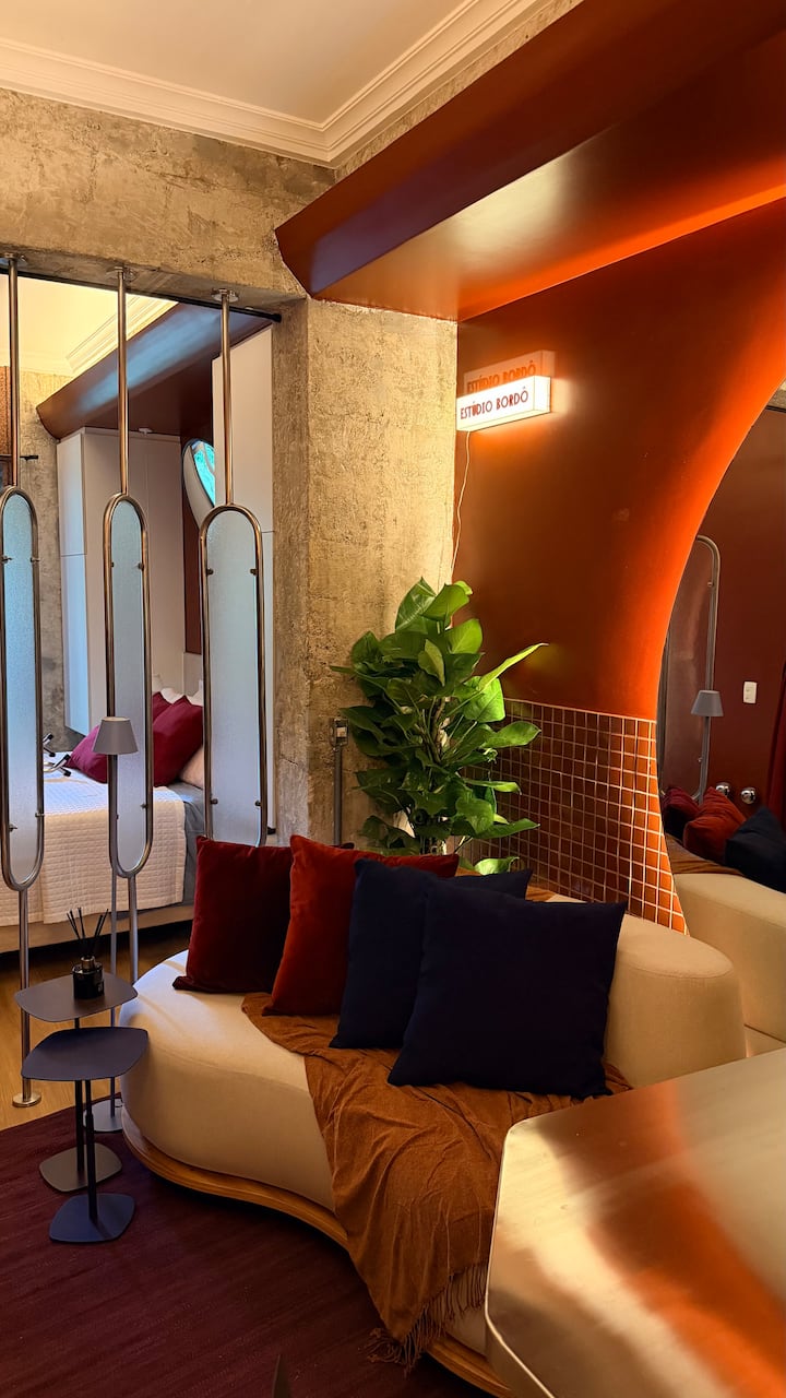 Estúdio Bordô ~ Airbnb Design Em Ipanema - Ipanema
