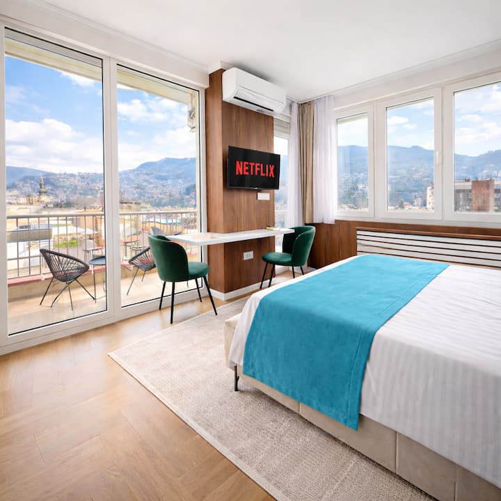 Lux Apartment Amina - City View & Panorama - Sarajevo