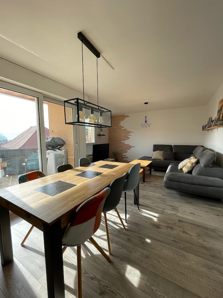 Duplex Lumineux-terrasse–brison-saint-innocent - Aix-les-Bains