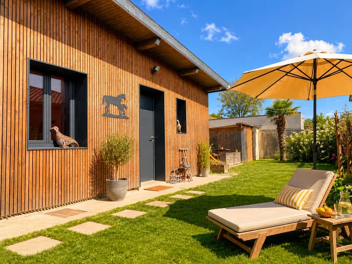 Maisonnette De Vacances Avec Jardin - Landes