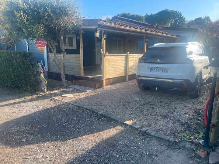 Chalet Dans Camping à Ruoms - Saint-Alban-Auriolles