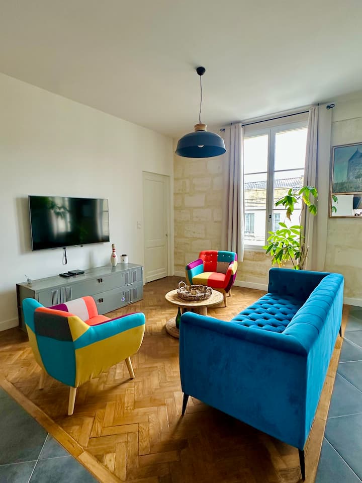 Appartement Standing + Parking - Proche St-émilion - Libourne