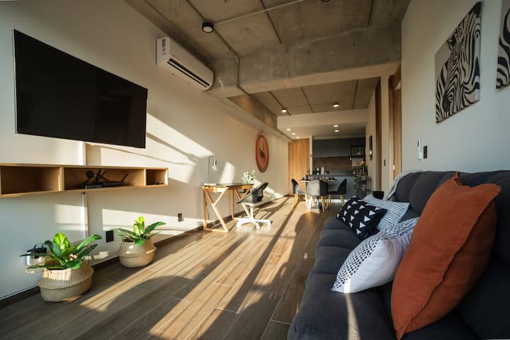 Oasis Urbano En La Americana Con Gym Y A/c - Mexico