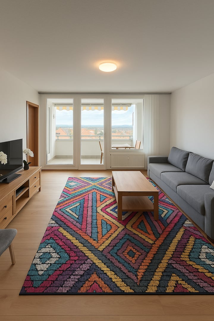 Erlangen'de Muhteşem Manzaralı Kiralık Daire - Erlangen