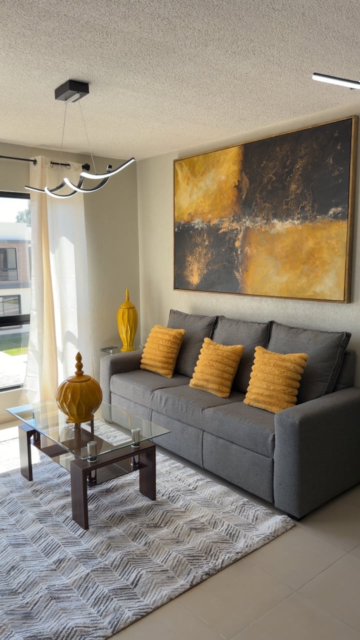 Apartamento Lujoso Con Terraza Privada - Michoacán