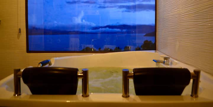 Cabaña Estrella, Jacuzzi Bajo Las Estrellas. - Tota