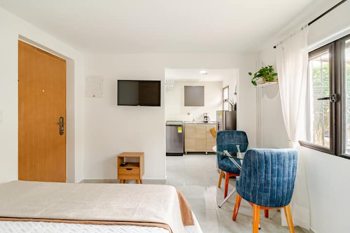 Moderno Y Práctico Apartaestudio - Envigado