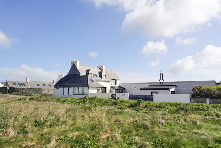 Ty Mouss' Studio Dans Tiny House Vue Mer - Plozévet