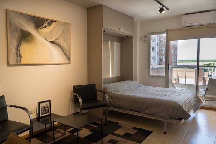 Loft Completamente Equipado Con Vista Al Río - Rosario