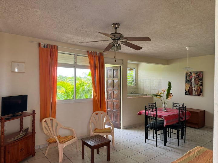 Au Flamboyant 1, Appartement Proche De La Plage ! - Guadeloupe